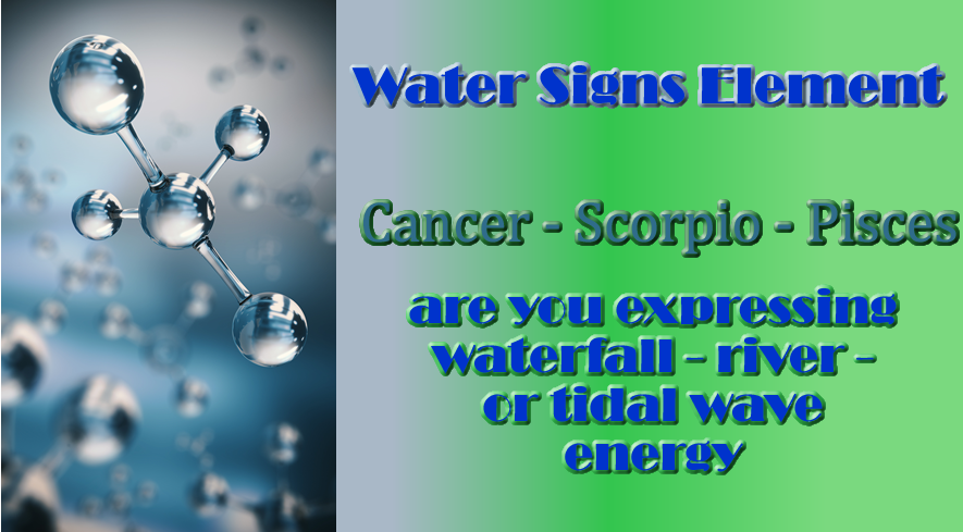 Cancer Scorpio Pisces – are you expressing waterfall or river or tidal ...